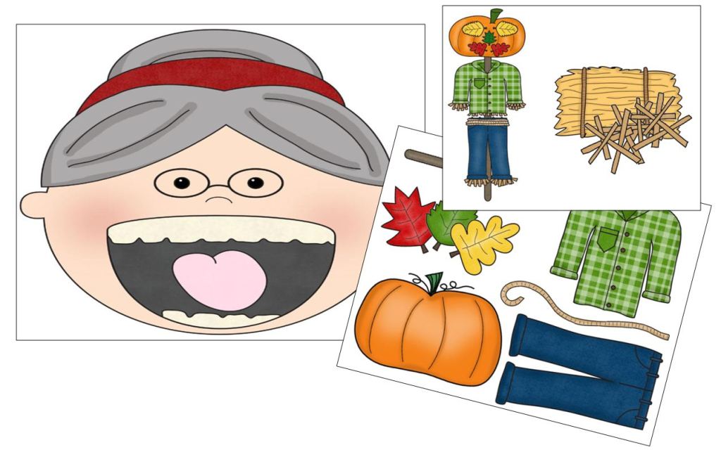 There Was An Old Lady Who Swallowed Some Leaves | OMazing Kids AAC ...