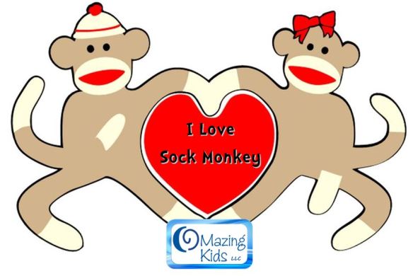 I Love Sock Monkey! | OMazing Kids AAC Consulting