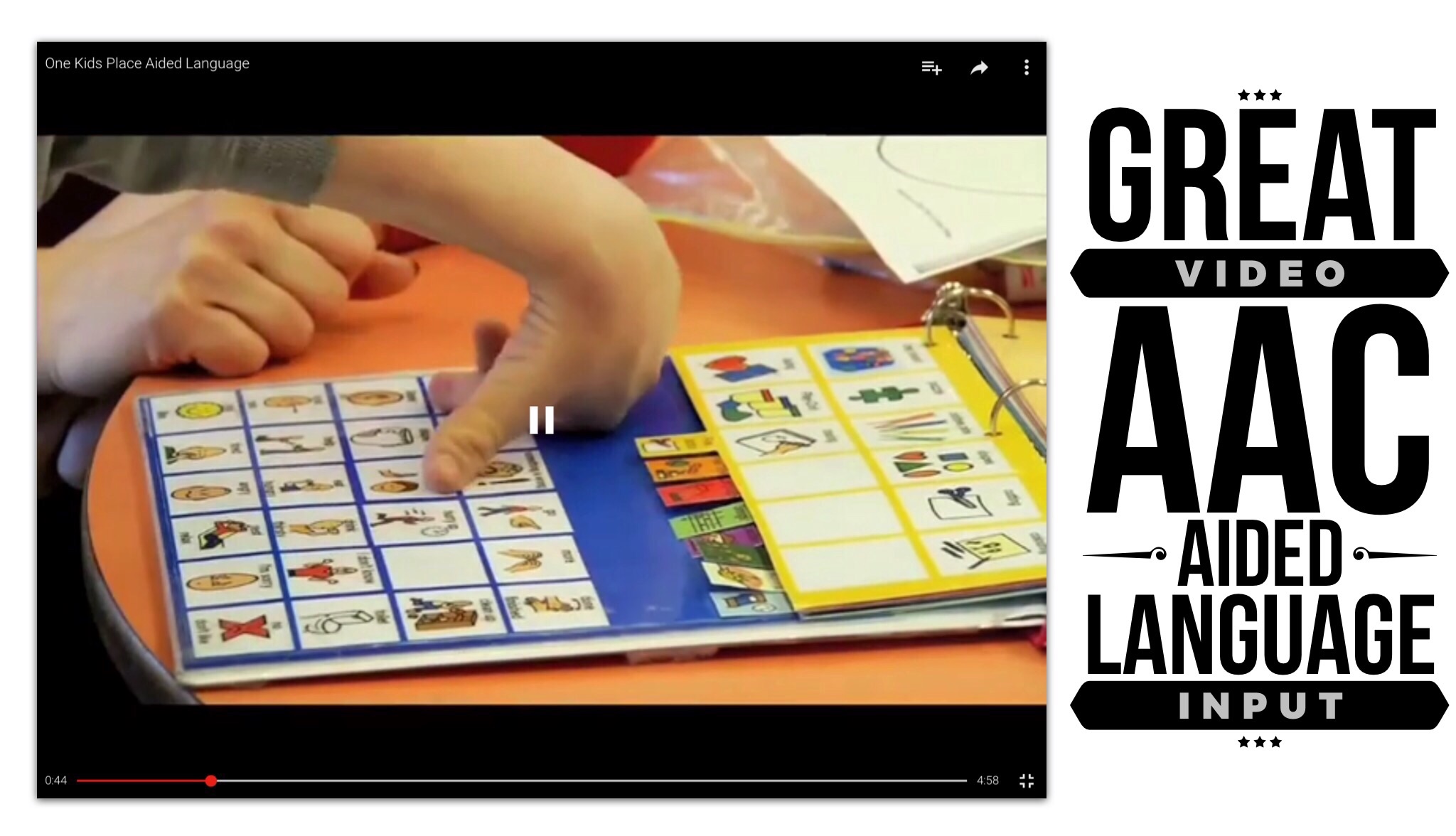 Great video: Aided Language Input for AAC | OMazing Kids AAC Consulting