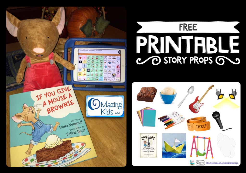 {Free Printable} If You Give a Mouse a Brownie story props | OMazing ...