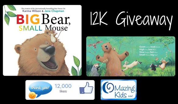 {Book Giveaway} 12K Giveaway on OMazing Kids: win a copy of Big Bear ...