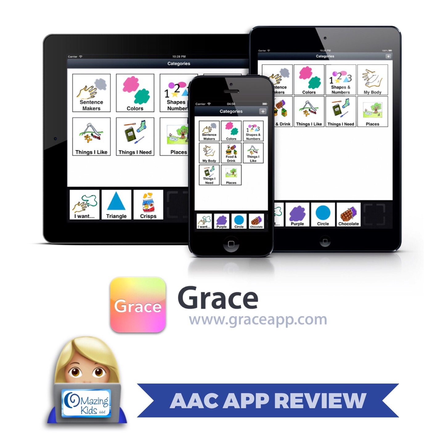 {AAC App Review} Grace – Picture Exchange for Non-Verbal People ...