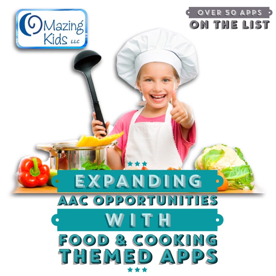 {50+ Fun Food Apps} Expanding AAC opportunities with kids cooking ...