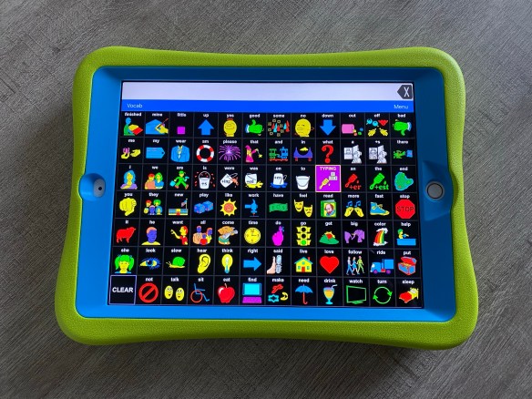 LAMP Words for Life on iPad with High Contrast Symbols | OMazing Kids ...