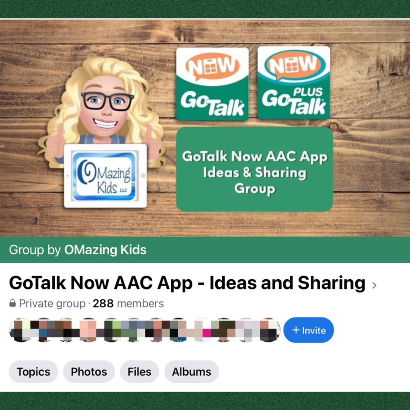 GoTalk Now AAC App – Ideas and Sharing Facebook group | OMazing Kids ...