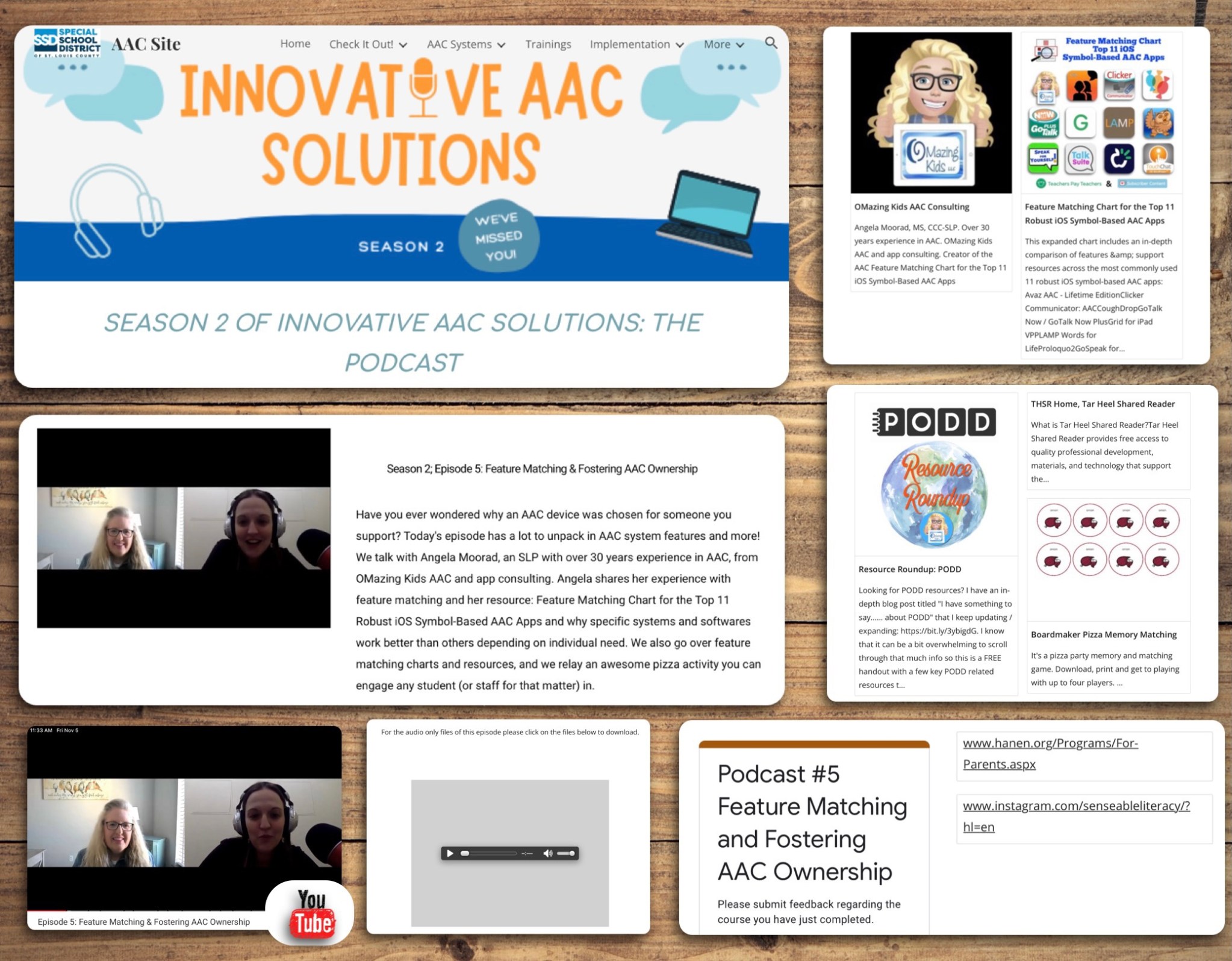 I’m on the Innovative AAC Solutions Podcast – AAC features, feature ...