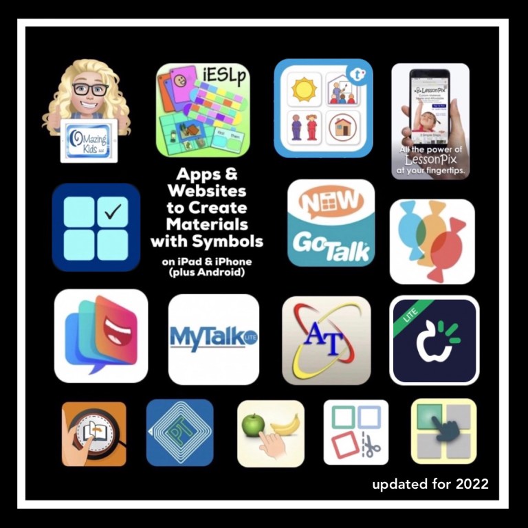 Apps & Websites to Create Materials with Symbols on an iPad & iPhone ...