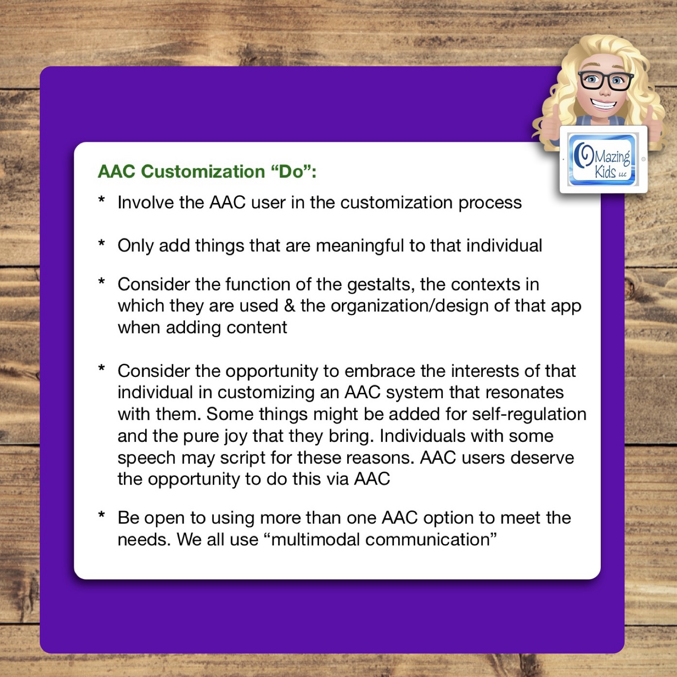 Why AAC Customization Matters for Gestalt Language Processors / Gestalt ...
