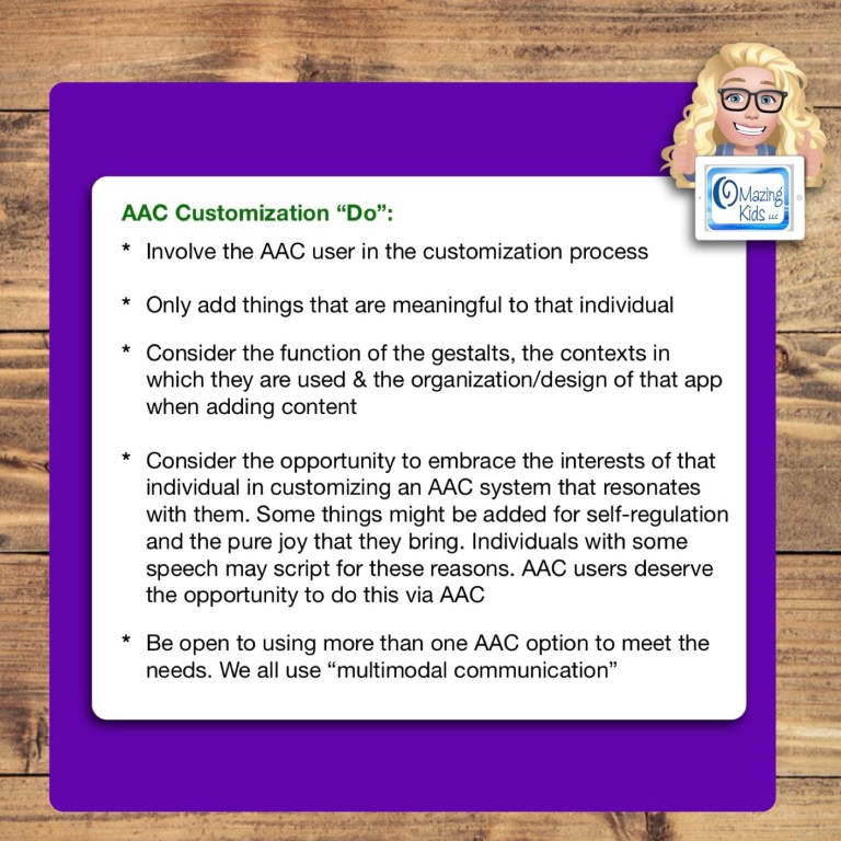 Why AAC Customization Matters for Gestalt Language Processors / Gestalt ...