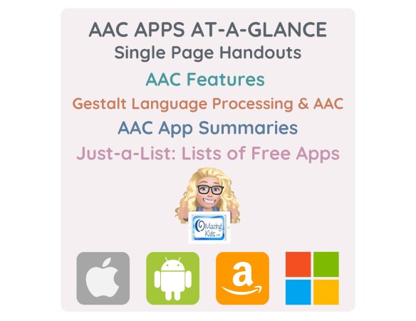 AAC Feature Matching Resources (comparing features in AAC apps ...