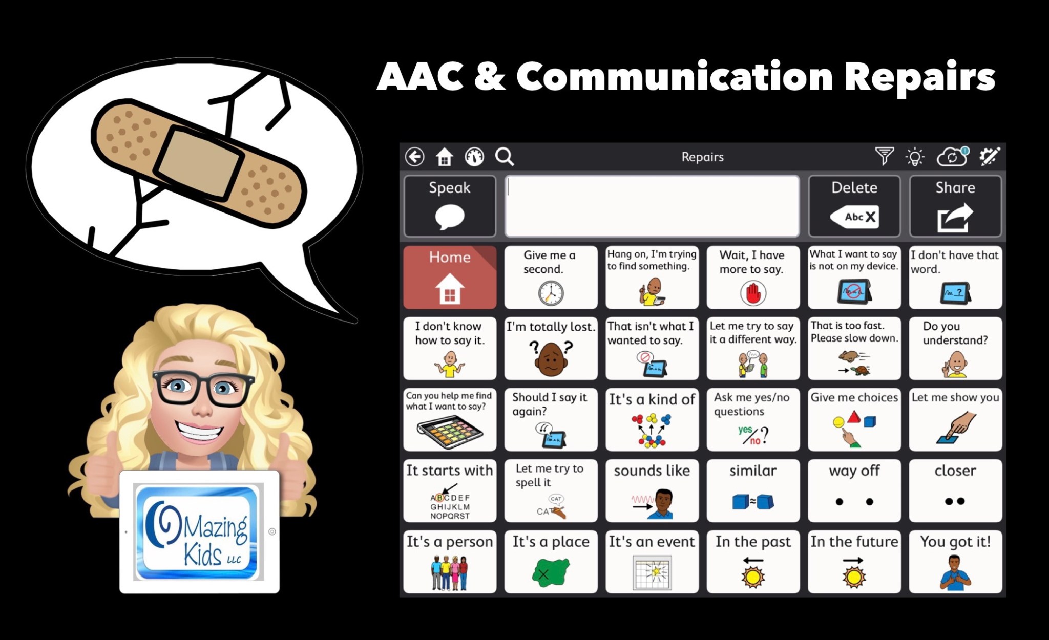 AAC & Communication Repairs | OMazing Kids AAC Consulting