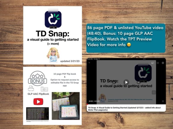 TD Snap: a visual guide to getting started (updated 3/21/23) – now ...
