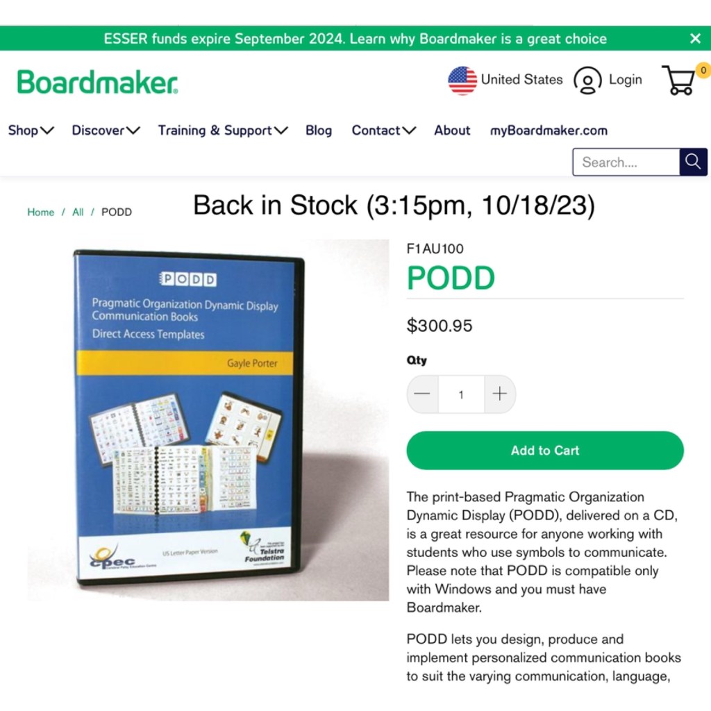 I have something to say…… about PODD (updated with additional resources ...