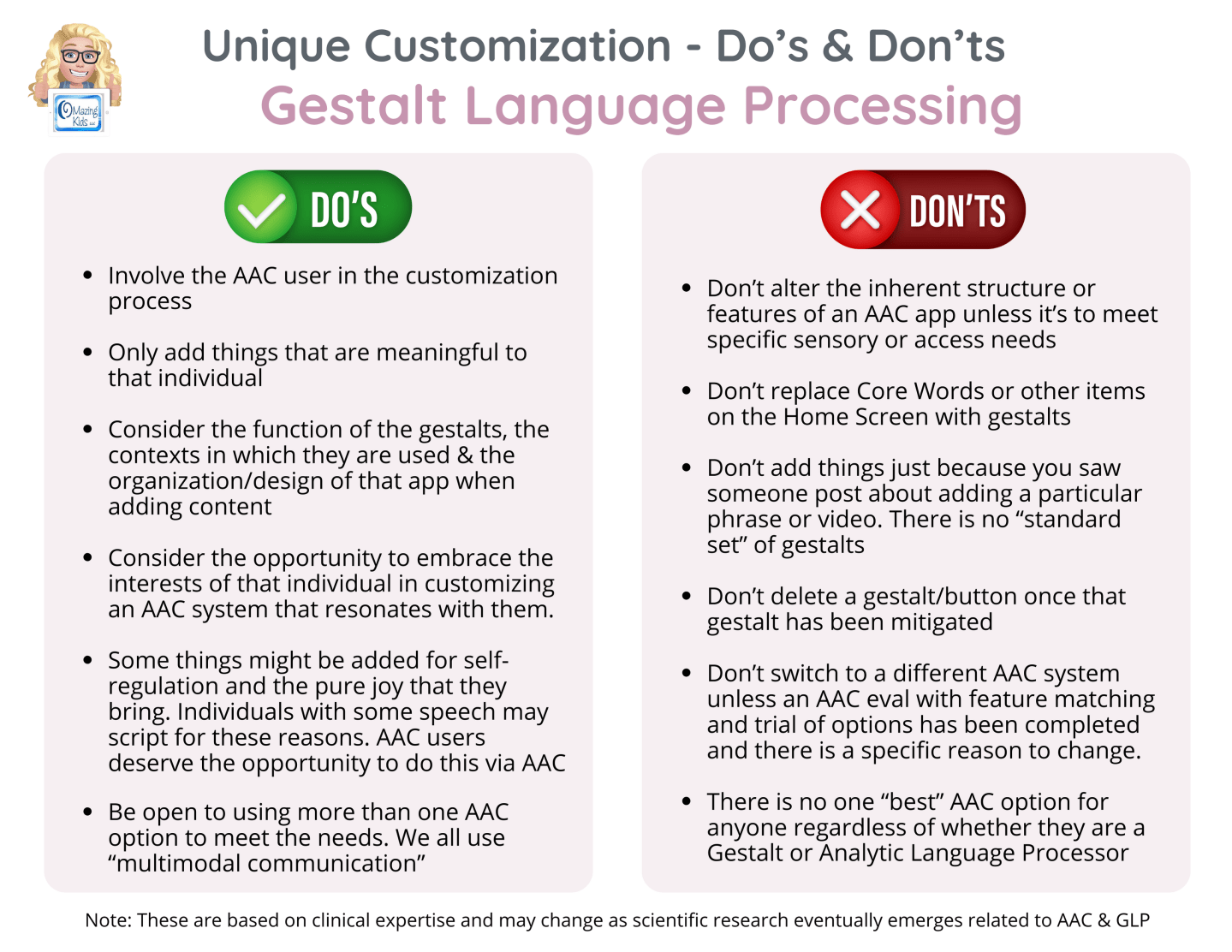 Why AAC Customization Matters for Gestalt Language Processors / Gestalt ...