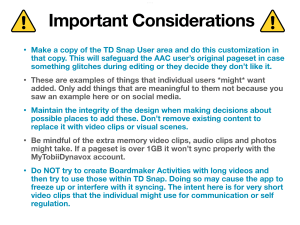 visual scene displays | OMazing Kids AAC Consulting