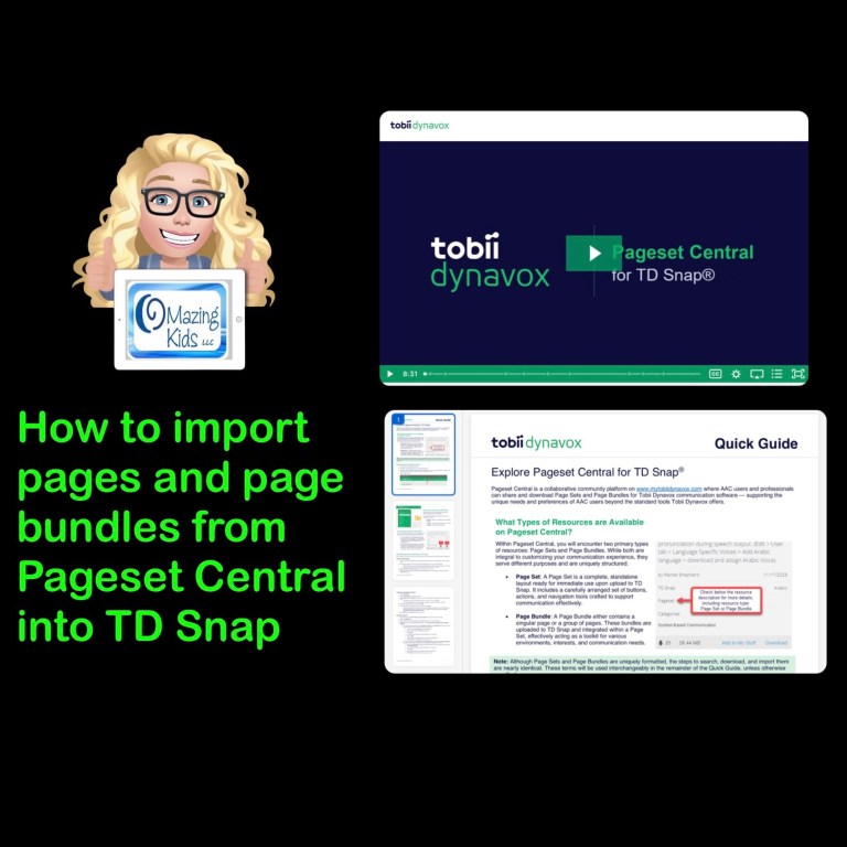 How to import pages and page bundles from Tobii Dynavox’s Pageset ...