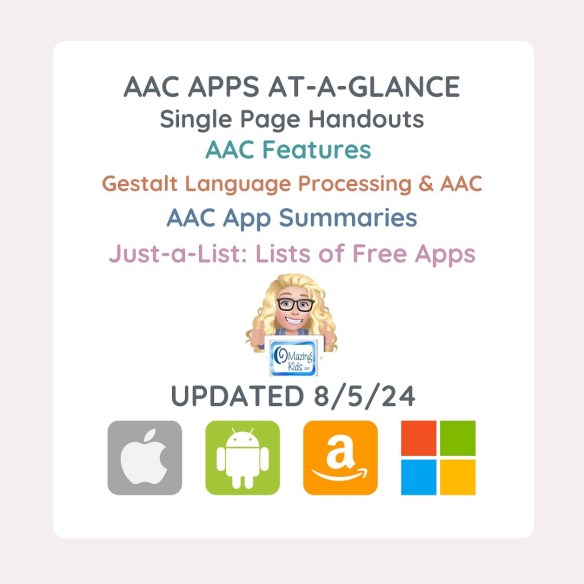 Two Resource Updates: Feature Matching Chart for Pragmatic Vocabulary ...