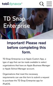 TD Snap without a subscription | OMazing Kids AAC Consulting