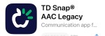 How to redownload the full paid version of TD Snap AAC (now known as TD ...
