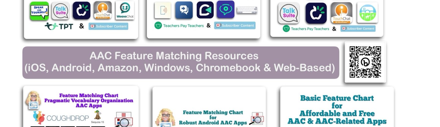 AAC Feature Matching Resources (comparing features in AAC apps ...