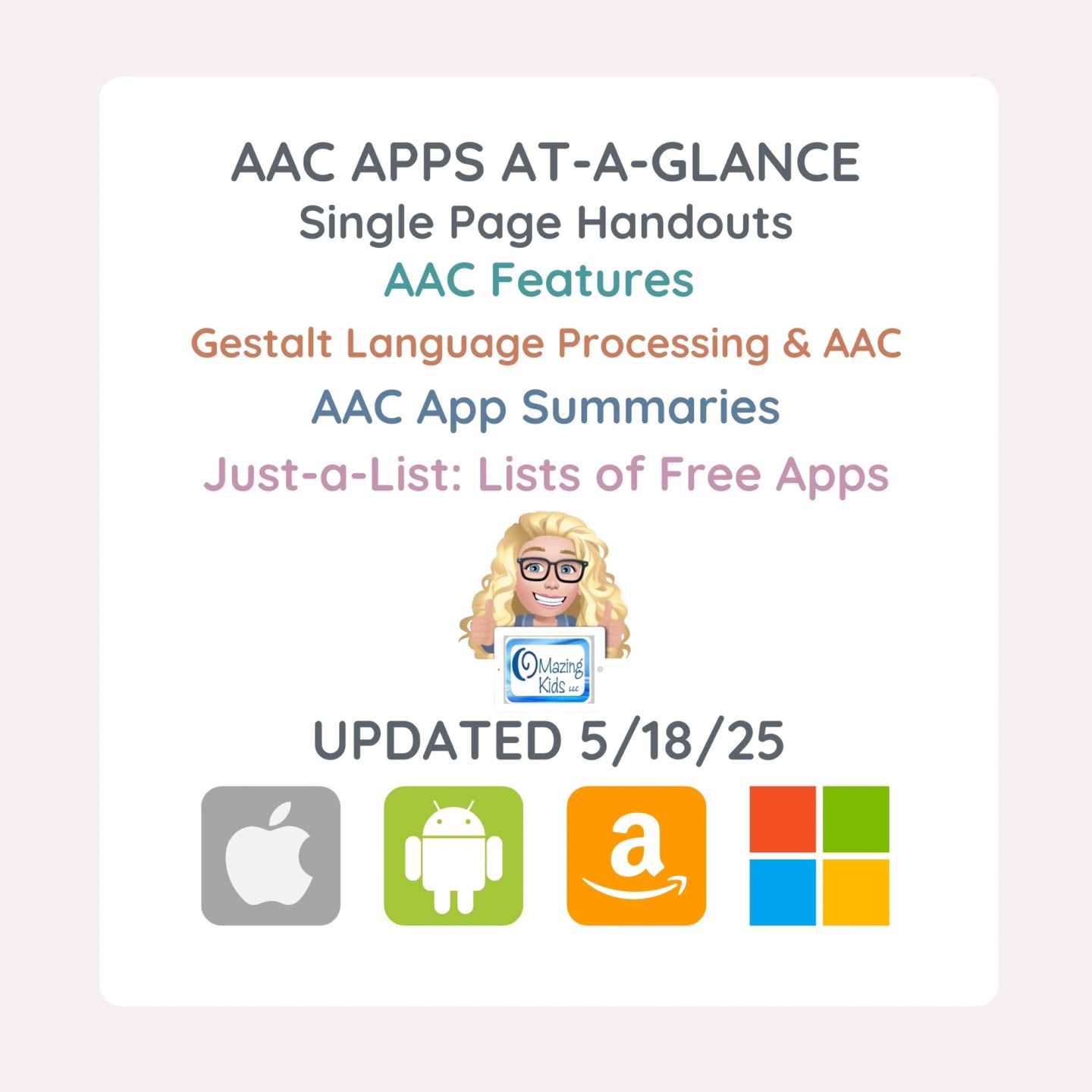 comparing AAC apps | OMazing Kids AAC Consulting