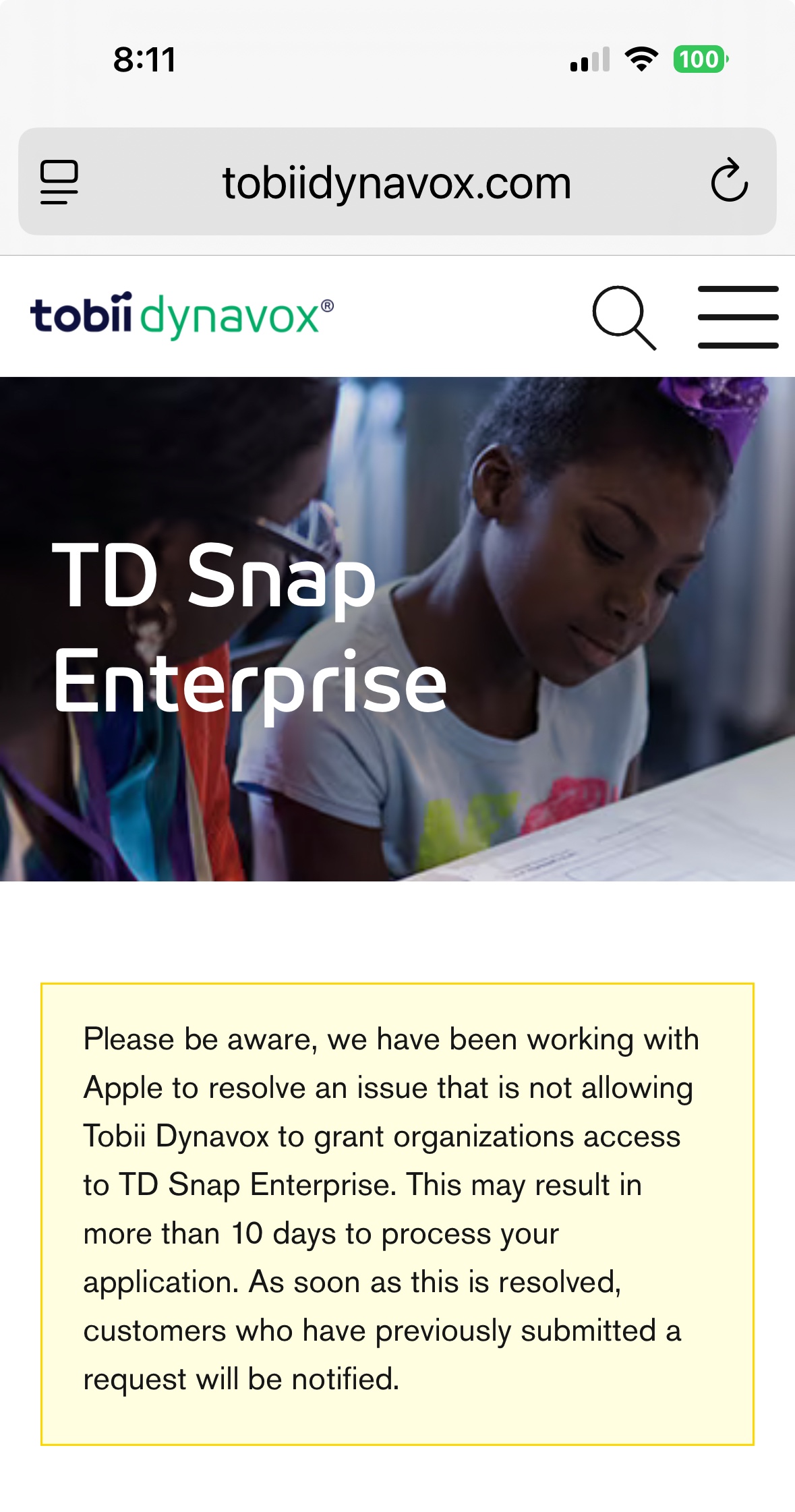 How to find info about TD Snap Enterprise (for organizations that have ...