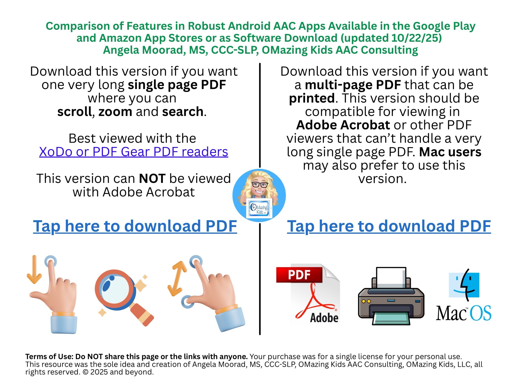 Amazon AAC apps for Kindle Fire | OMazing Kids AAC Consulting