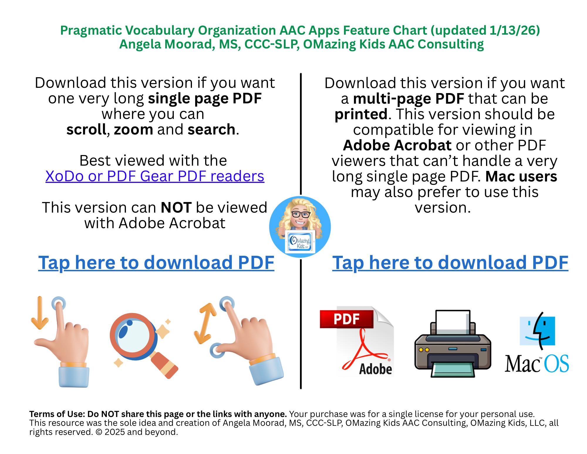 comparing AAC apps | OMazing Kids AAC Consulting